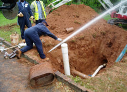 Blue Polybutylene | Atlantis Blue Polybutylene Pipe Repair & Replacement